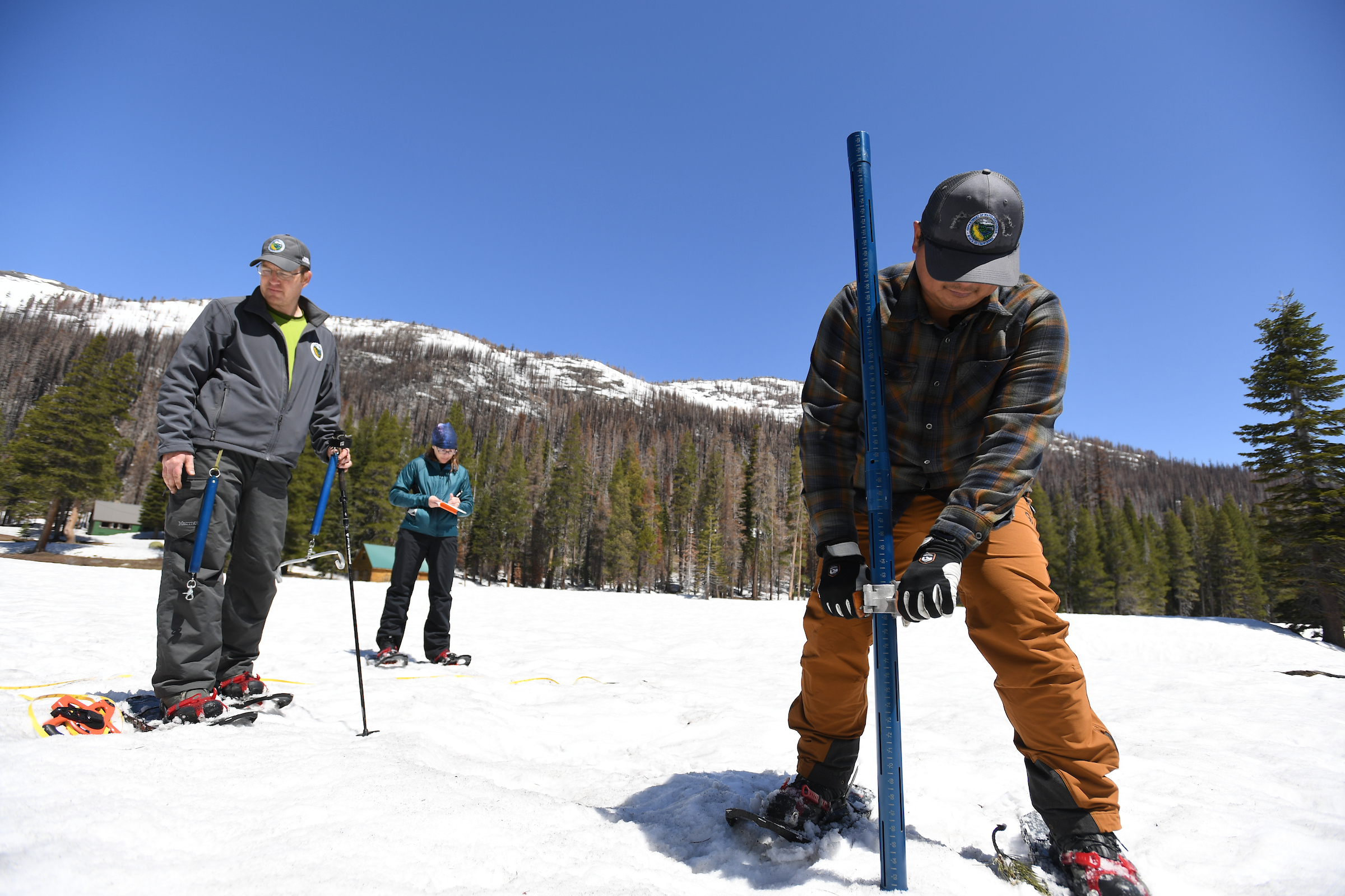 DWR Conducts May 1 Snow Survey to Continue to Collect Data on Spring Runoff